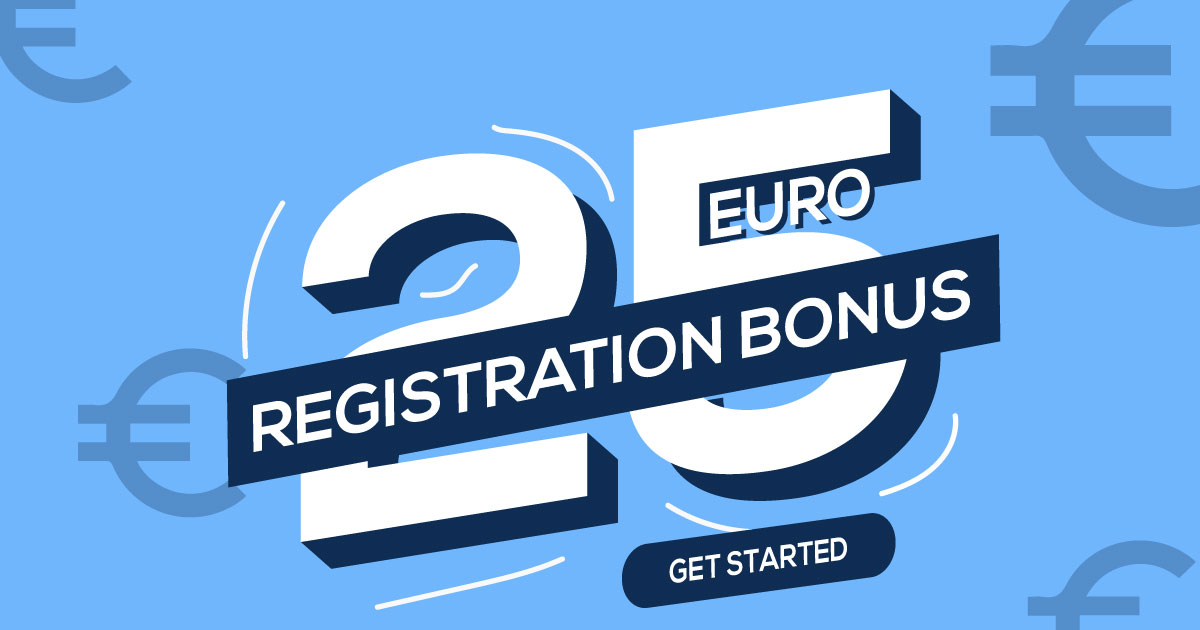 25 Euro Register Bonus offered by aeronFX