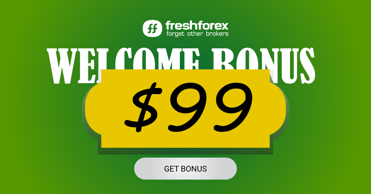 Get a Free Forex $99 Welcome Bonus with Fresh Forex Now!